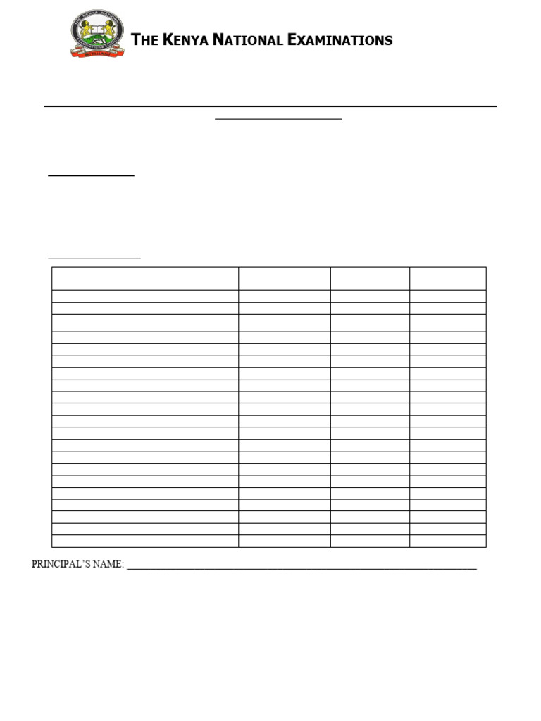 2024 KCSE Fees Summary For Schools Funded by MoE | PDF
