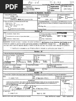 TSCA Declaration Template | PDF