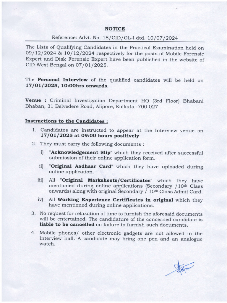 Notice 1736505355 | PDF