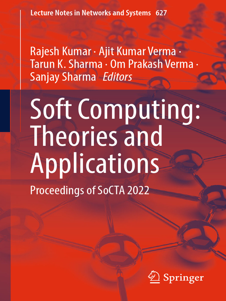 Soft Computing: Theories and Applications | PDF | Internet Of Things | Computing