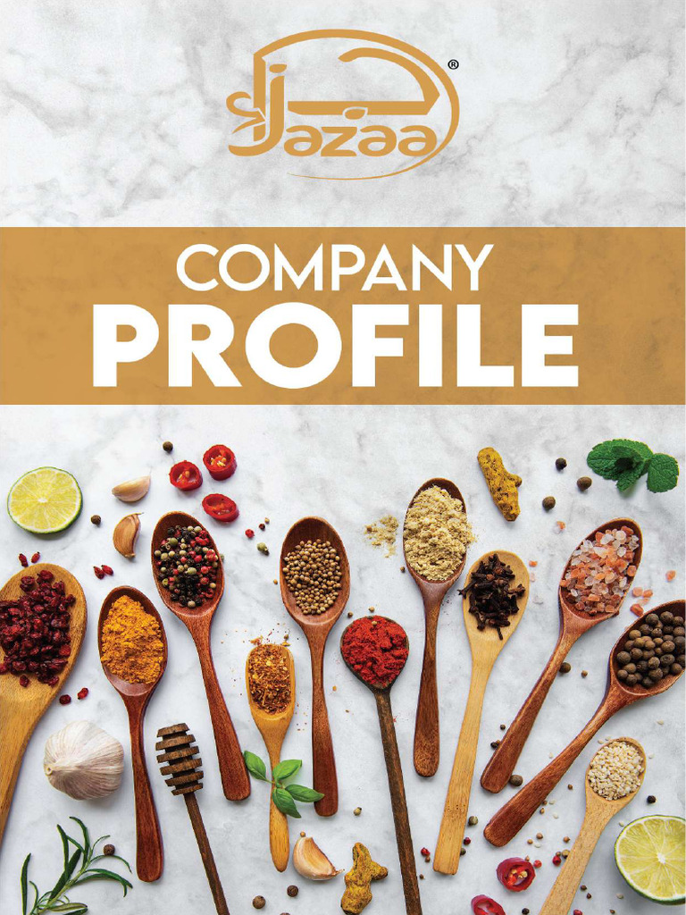 Jazaa Company Profile & Product Range | PDF