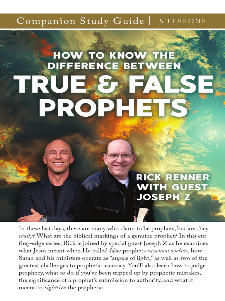 BR260+STG+Know+the+Difference+Between+True+False+Prophets (1) | PDF ...