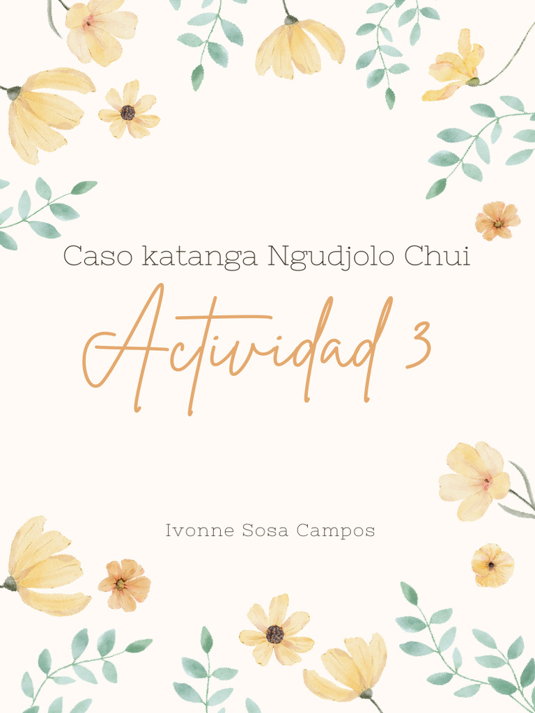 Actividad 3 | PDF
