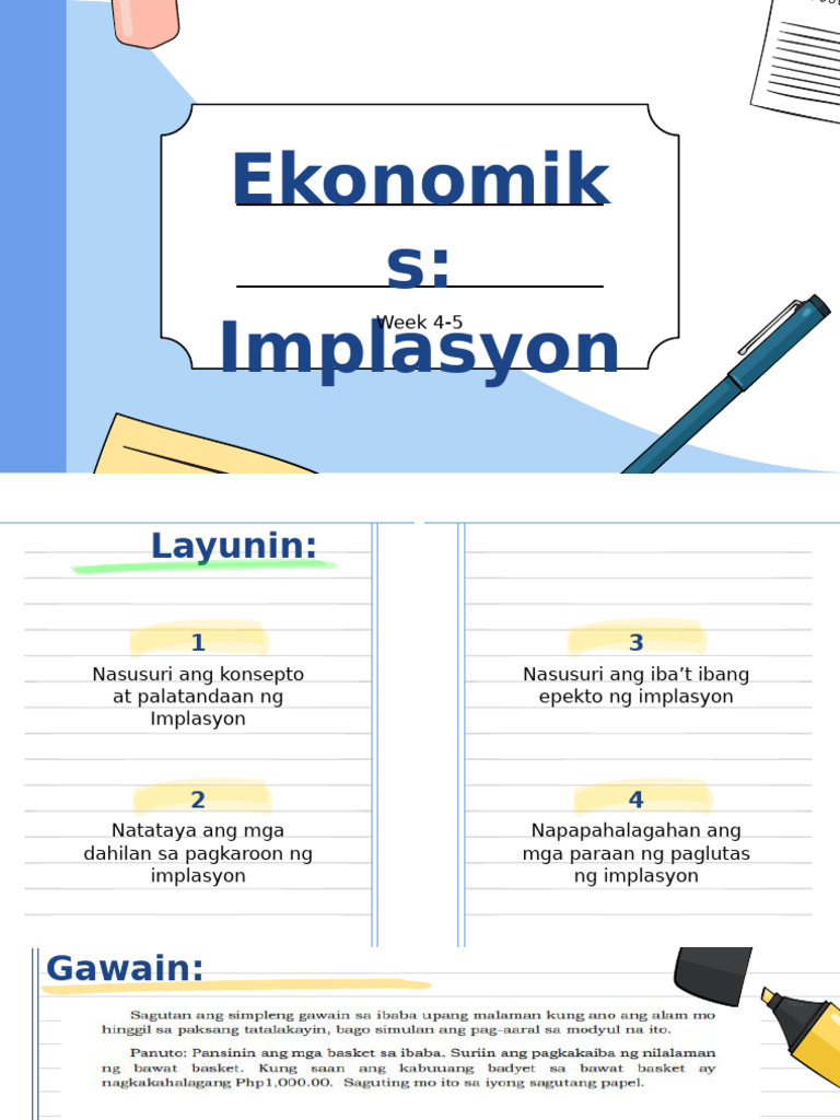 Implasyon-Q3-Week-4-5 | PDF