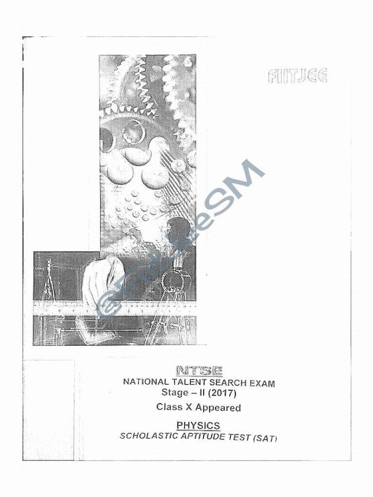 Fiitjee Ntse _Fluids_ | PDF