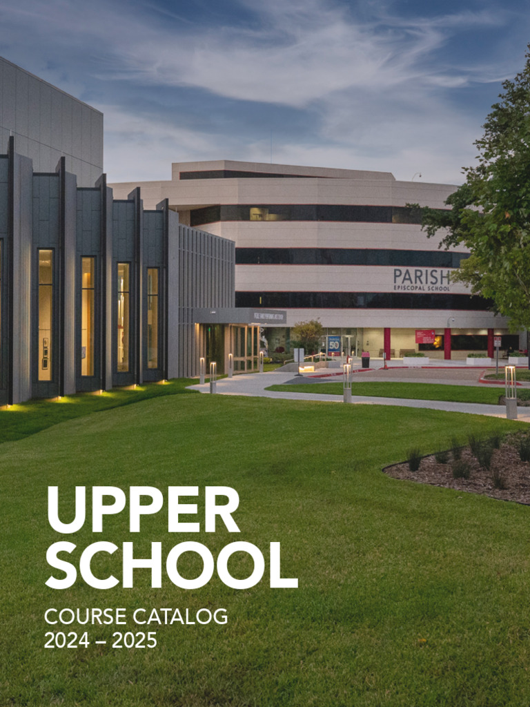 2024-2025 Upper School Course Catalog | PDF | Latin | Advanced Placement