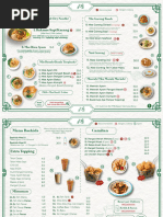 Menu 1988 Pocha Semarang Terbaru | PDF