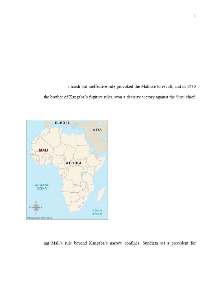 Rise and Fall of the Mali Empire | PDF | Africa