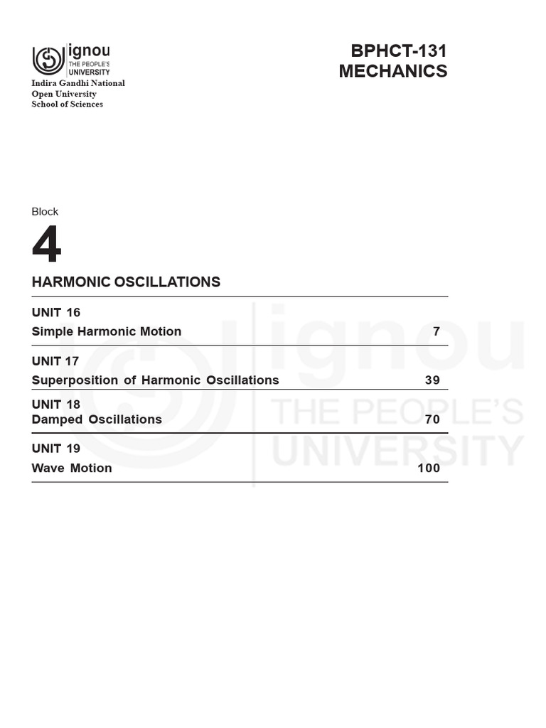 SHM | PDF | Waves | Oscillation