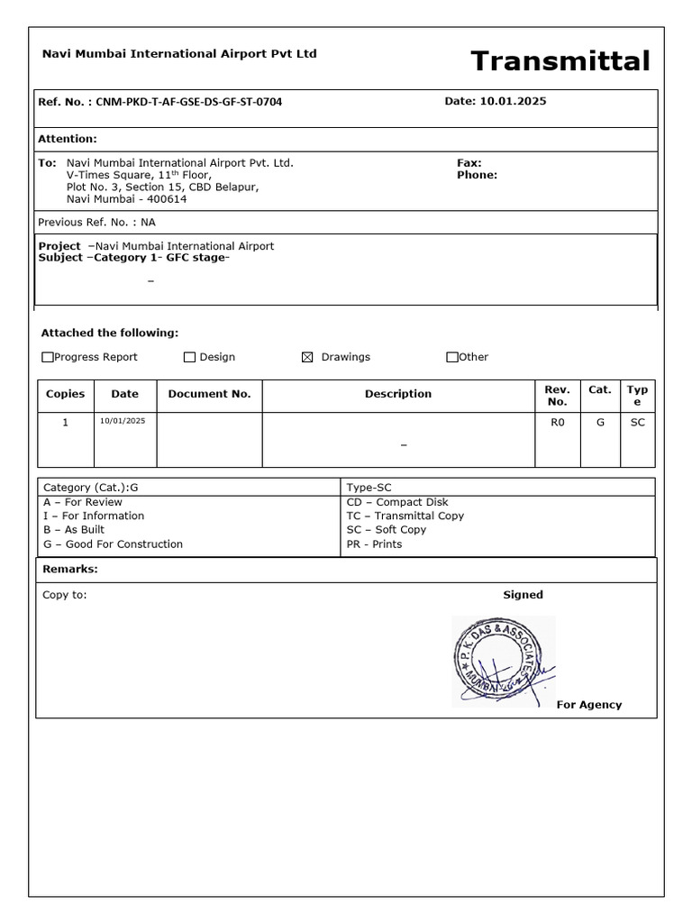 Transmittal 0704 | PDF