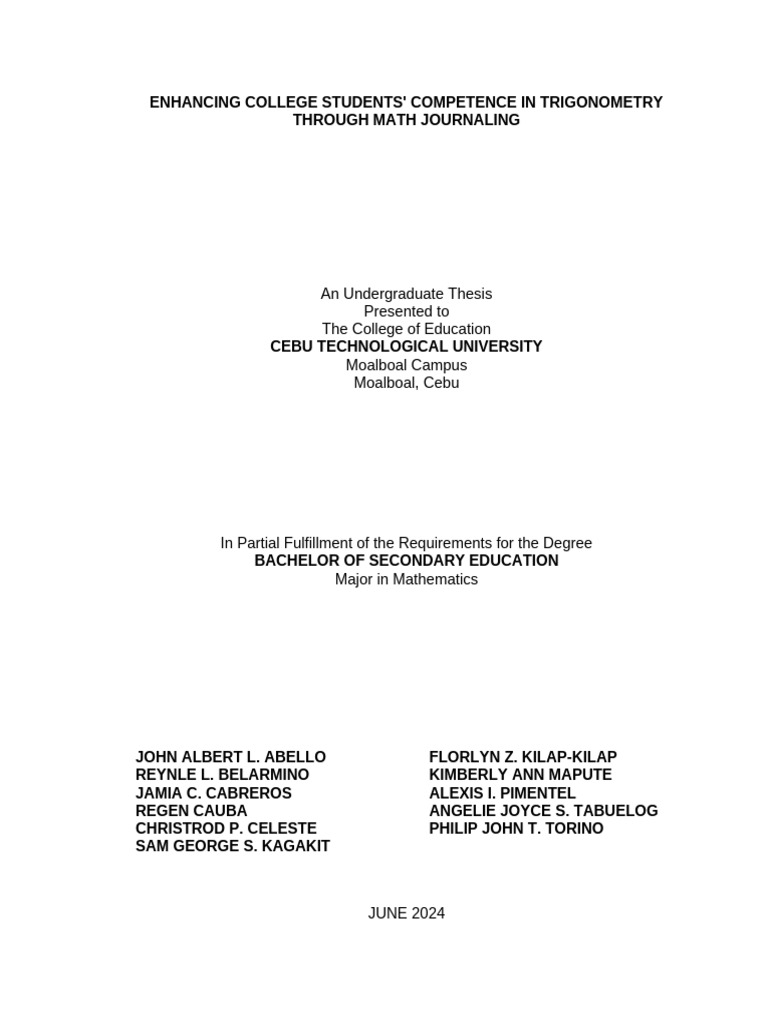 Math Journaling June 22 | PDF | Learning | Mathematics