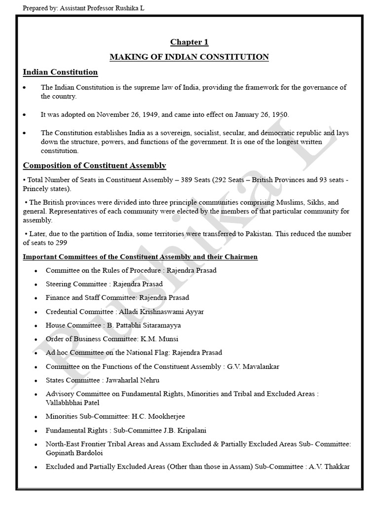 CV- UNIT 1& 2 | PDF | Political Science | Justice