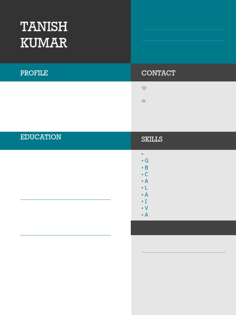 Tanish Resume | PDF