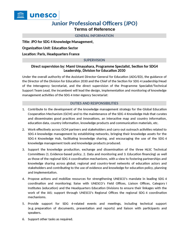 UNESCO-2 - SDG4_Knolwedge+Management | PDF | Cognition