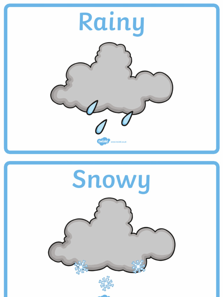 T T 5421 Weather Clothes Sorting Activity Ver 7 | PDF