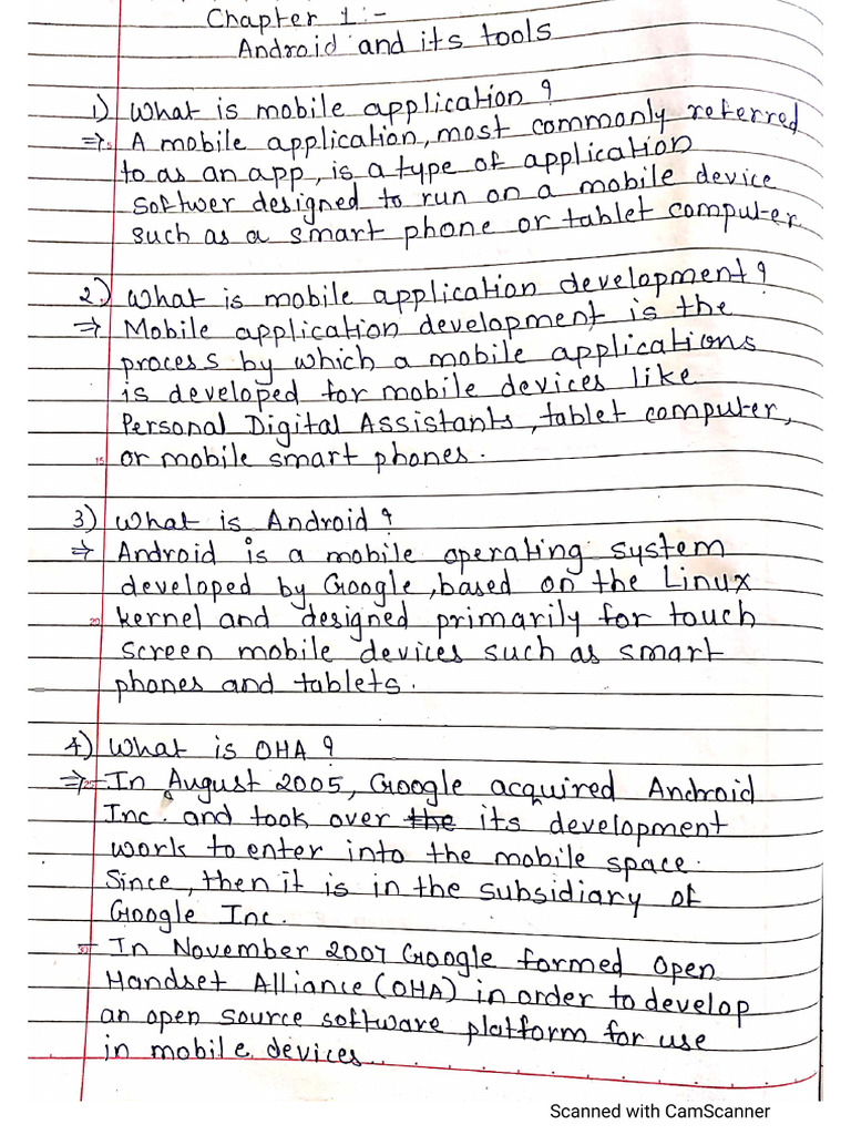 MAD_Notes_Chapter1 | PDF