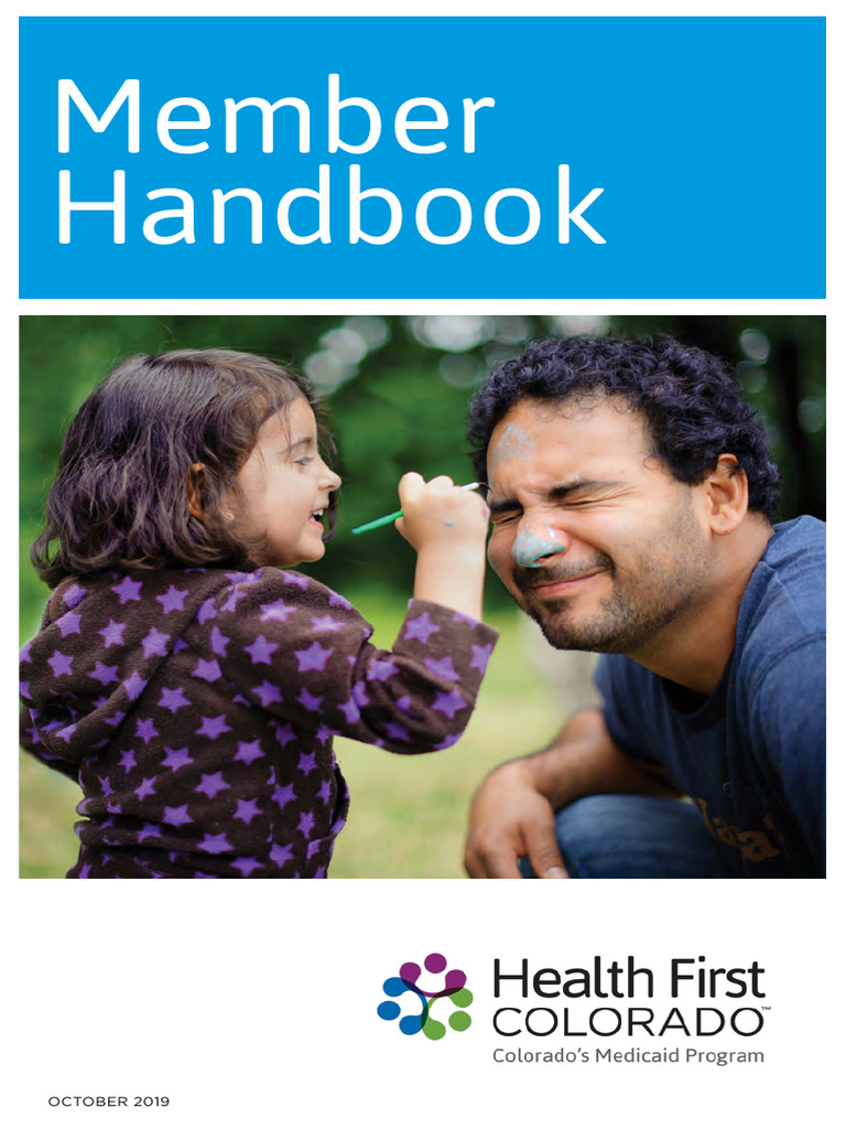 Health First (Colorado's Medicaid Program) - Member Handbook PDF | PDF ...