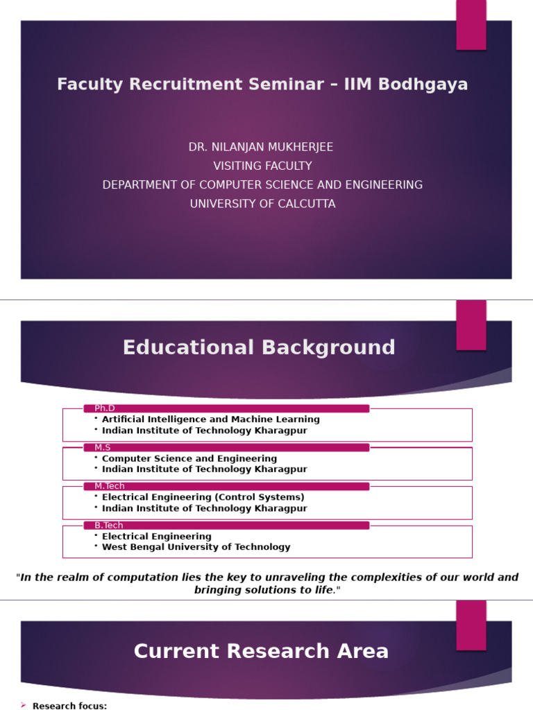 IIM Bodhgaya Seminar Final | PDF | Forecasting | Applied Mathematics