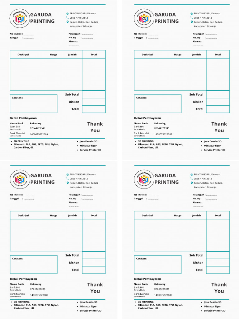 Garuda Printing | PDF