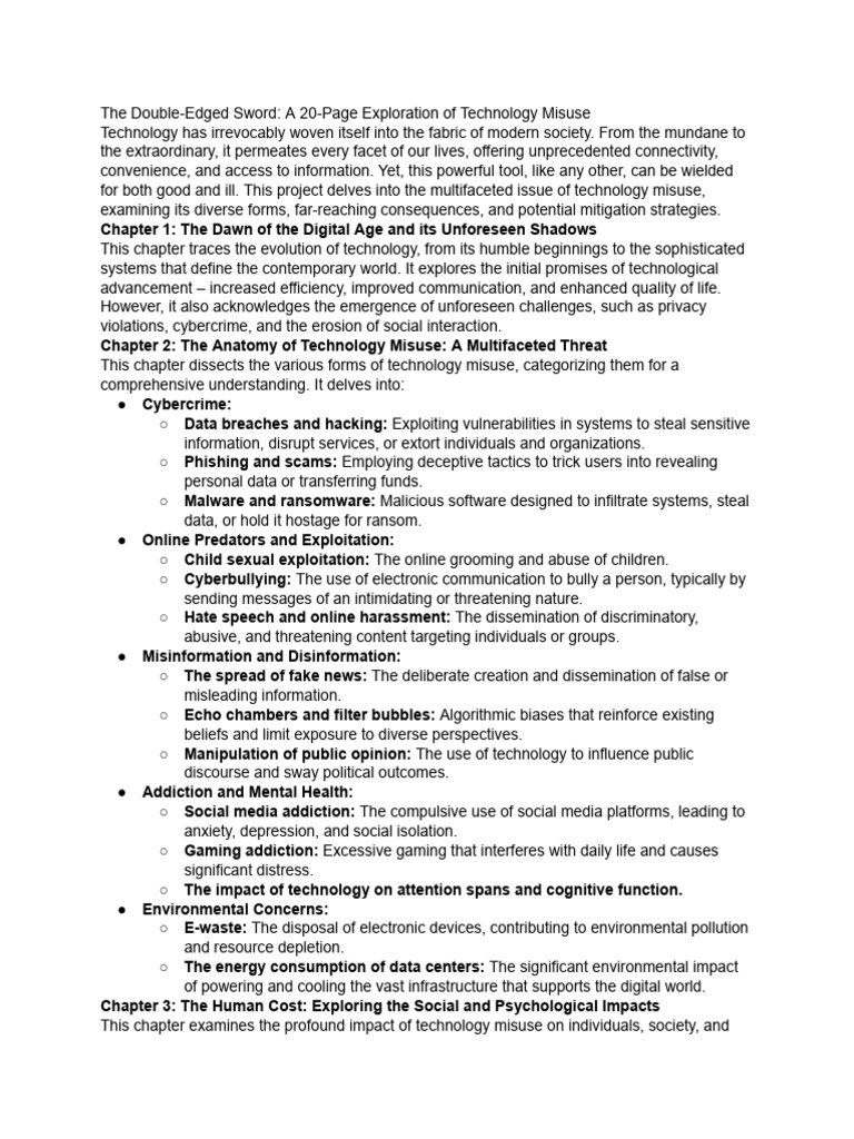 Understanding Technology Misuse | PDF | Cybercrime | Social Psychology