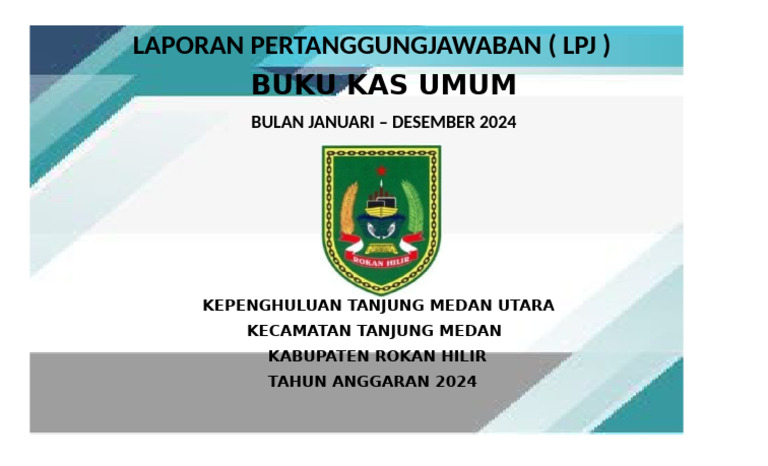 COVER BUKU KAS UMUM 2024 | PDF
