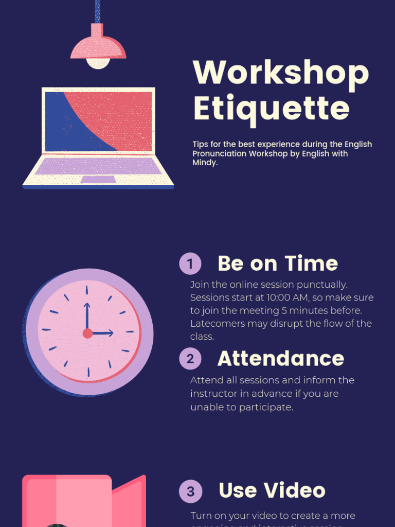 Workshop Etiquette | PDF