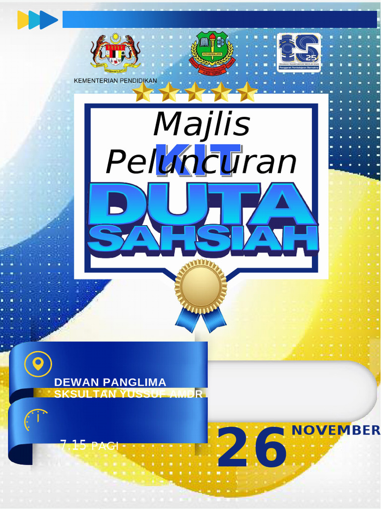 Buku Program Kit Atur Gerak Duta Sahsiah by Projekgrafik | PDF