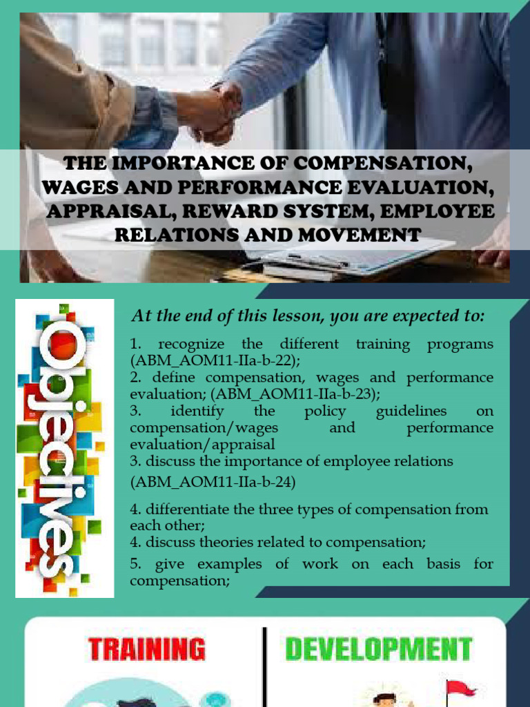 Training Development Compensation | PDF | Employment | Performance ...