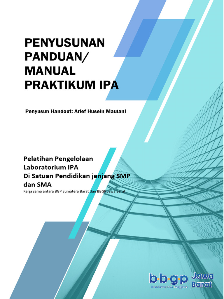 HO. Penyusunan Panduan Praktikum Solok | PDF