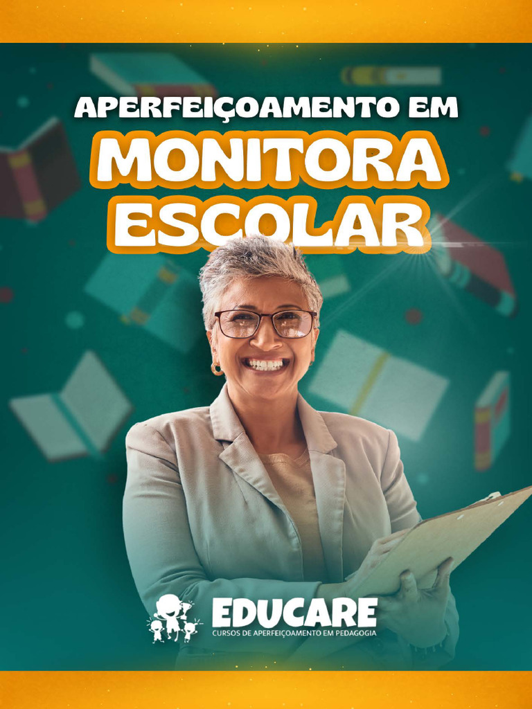 Monitora-escolar-educare | PDF | Pedagogia | Aprendizado