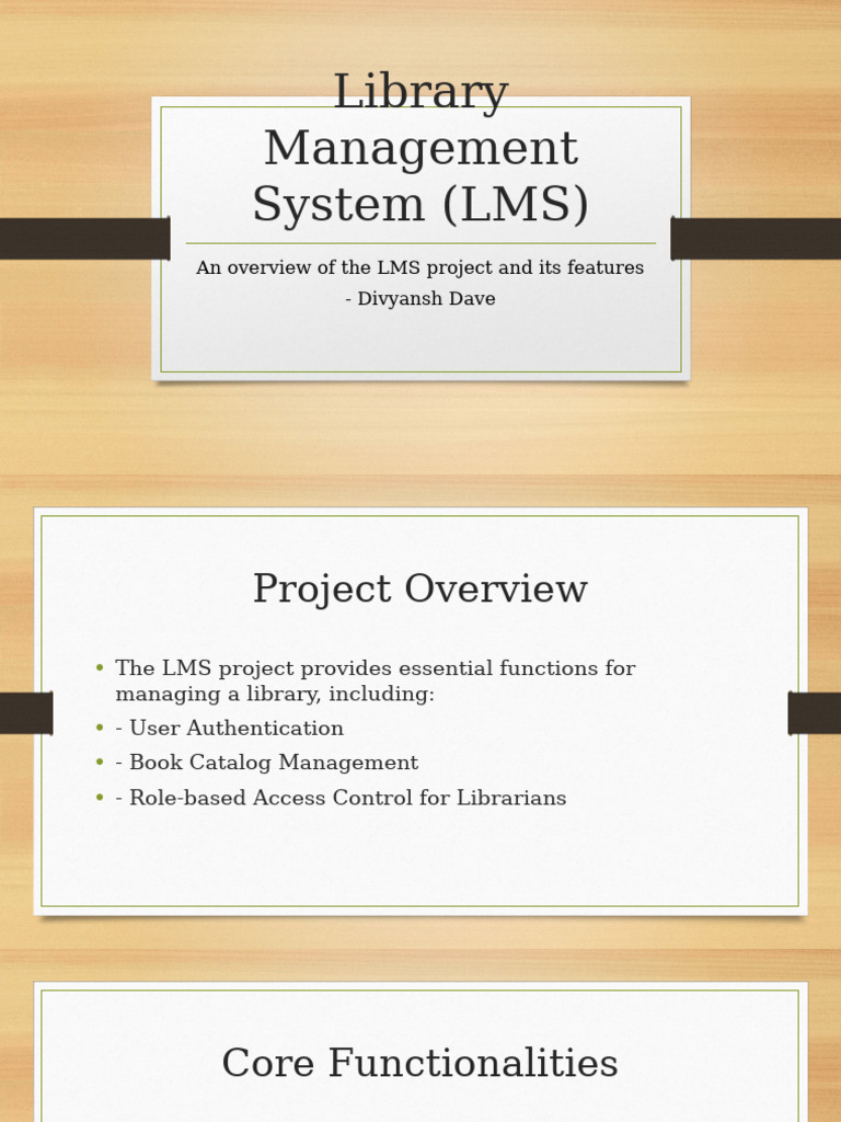 Library Management System Guide | PDF