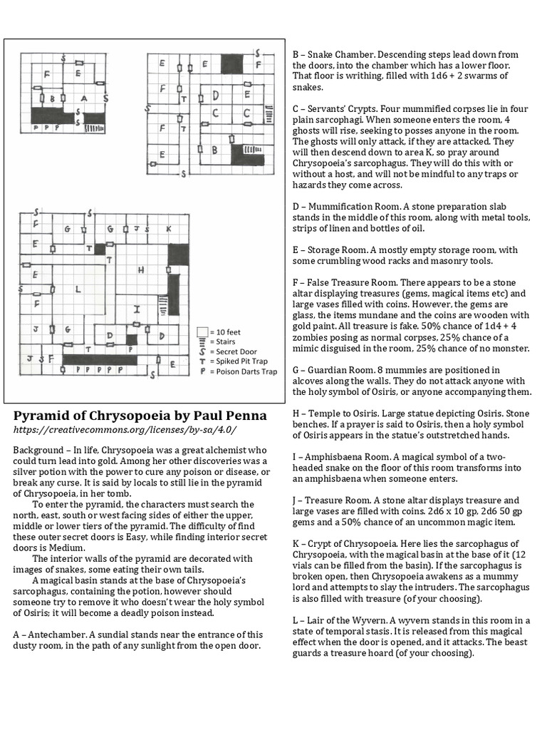 082 Pyramid of Chrysopoeia by Paul Penna | PDF | Mummy