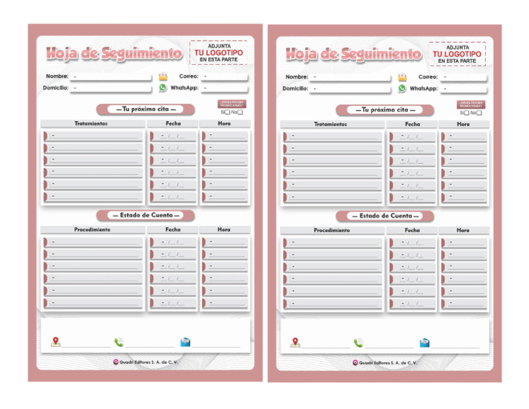 Hoja de Seguimiento | PDF