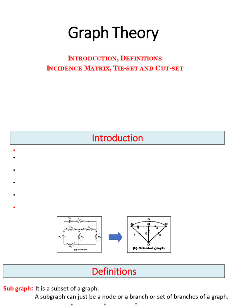 Graph Theory Introduction | PDF