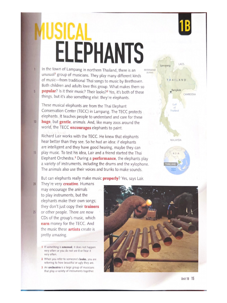 Musical Elephants | PDF