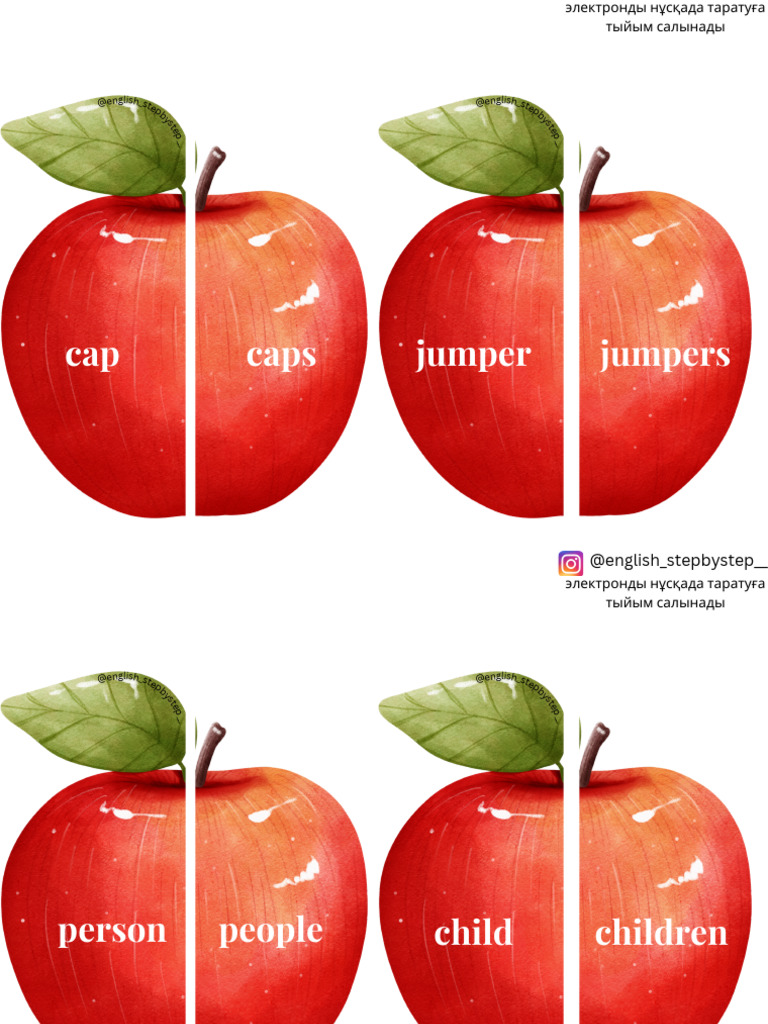 Apple Plurals | PDF