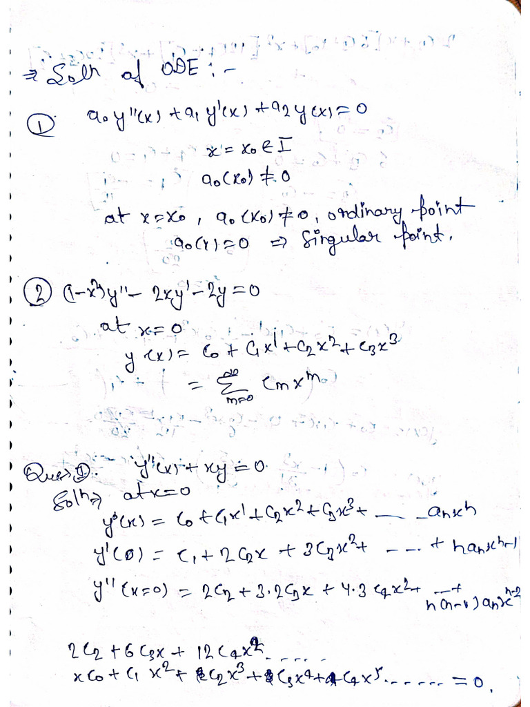 Math Notes | PDF