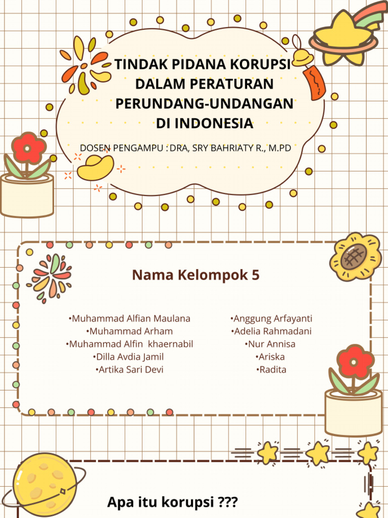 Cokelat Dan Kuning Lucu Penuh Warna Tugas Presentasi - 20250106 - 083049 - 0000 | PDF