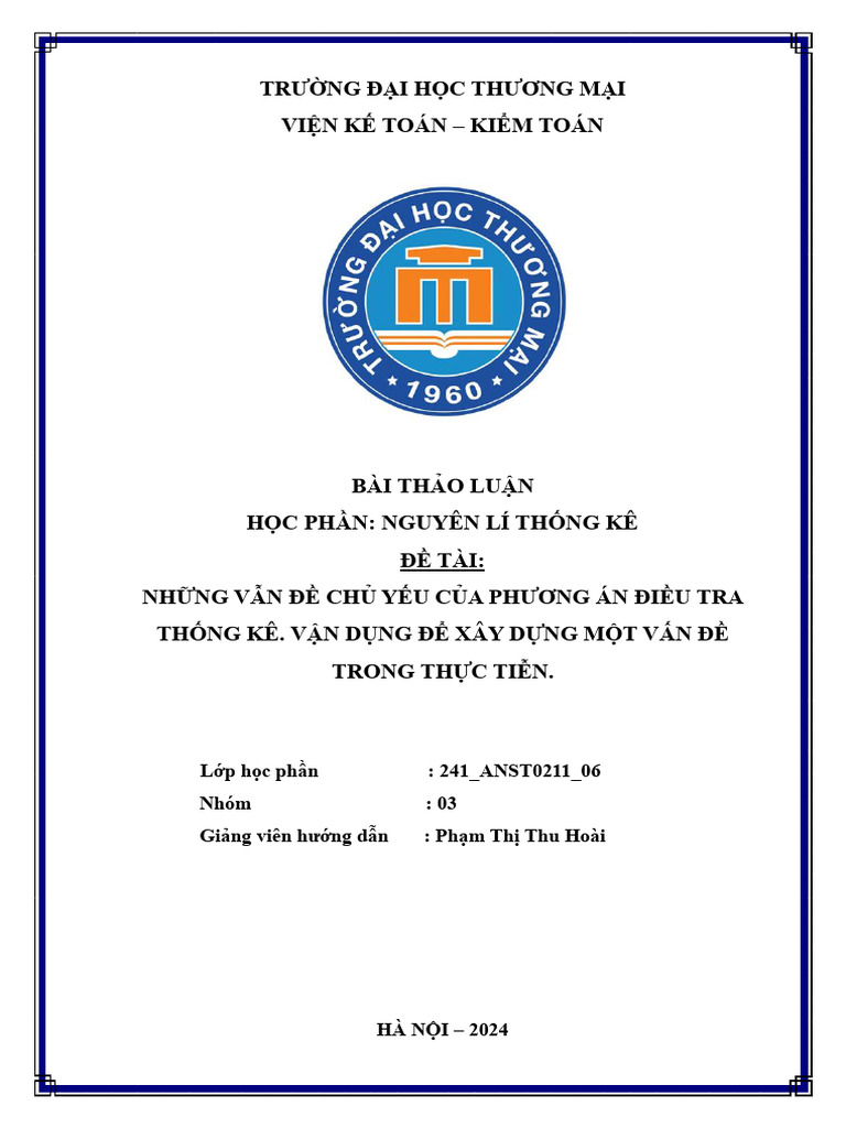 Tluận Nltk Nhóm 3 | PDF