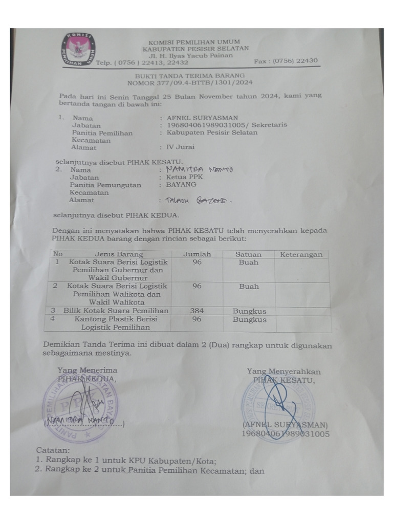 Silog Dari KPU | PDF