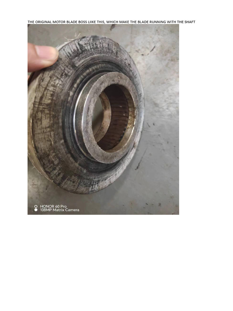 Motor Blade Shaft Positioning Guide | PDF