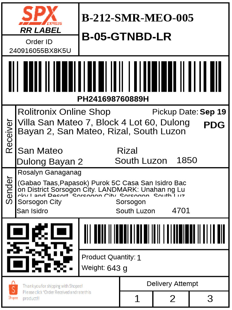 Get Return Label-1726478607833 | PDF
