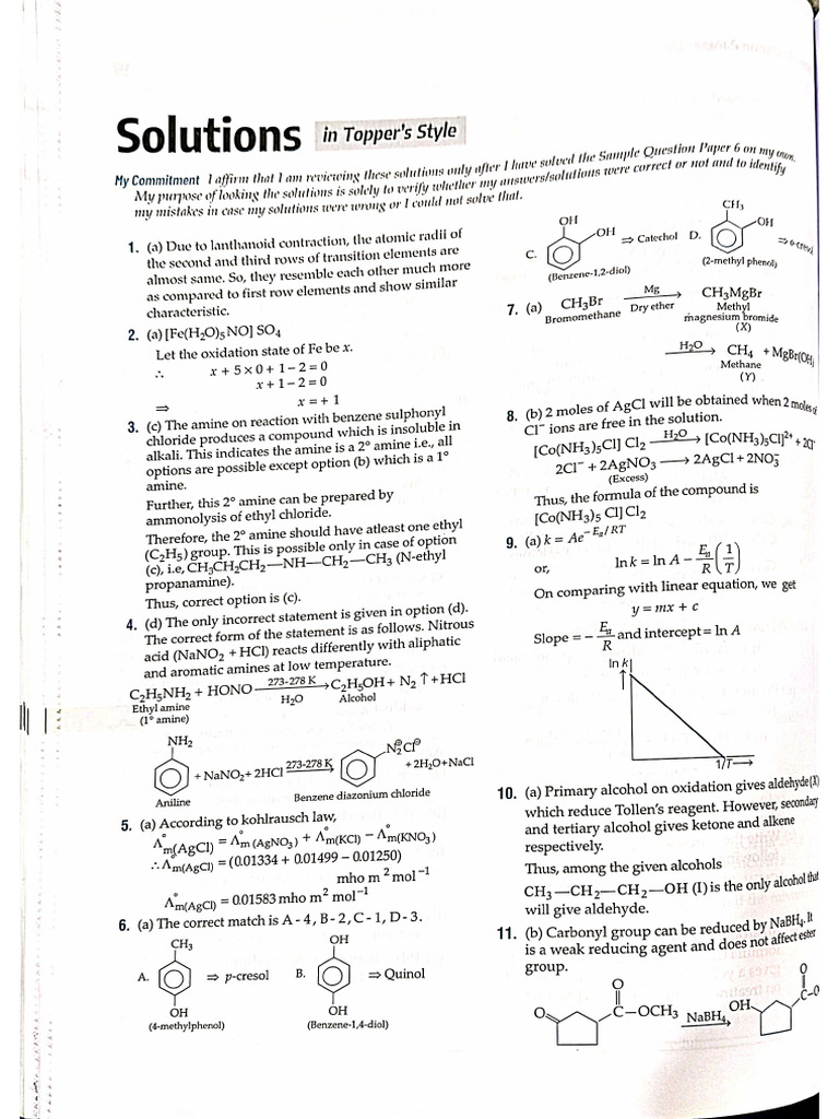 Answer Key 06 | PDF