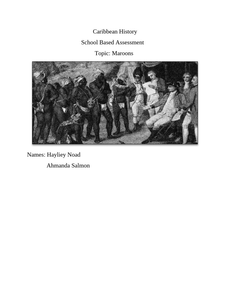 History SBA | PDF | Slavery | North America