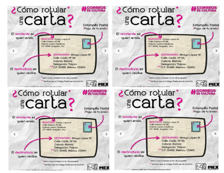 Partes Del Sobre | PDF