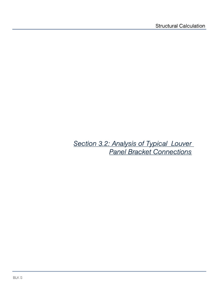 Section 3.2.0 - LV Pannel Bracketing | PDF