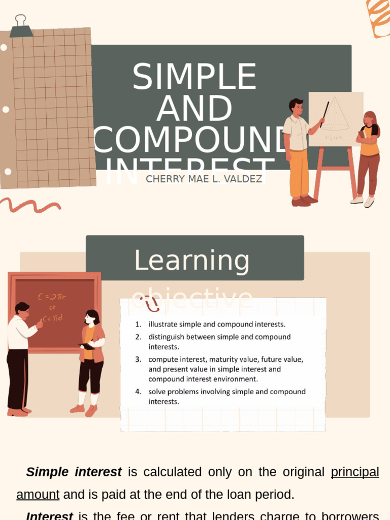 Simple and Compound Interests | PDF | Interest | Compound Interest