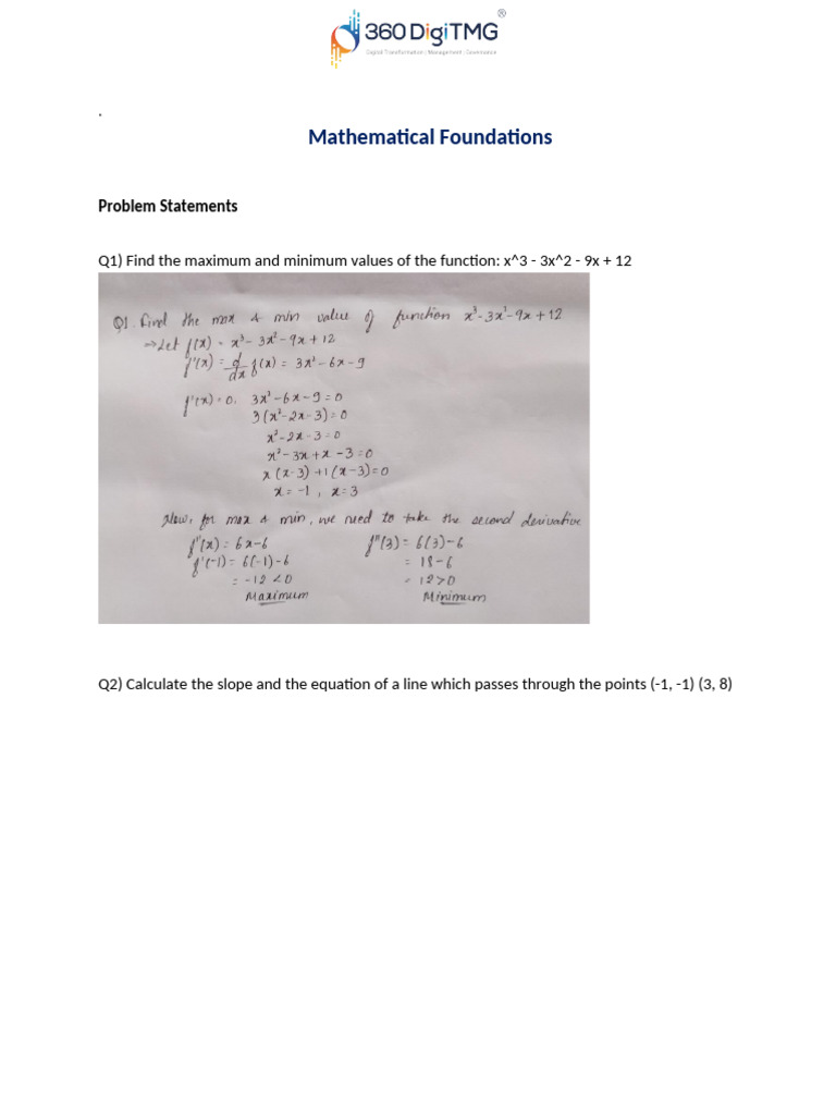 Mathematical Optimization Problems | PDF