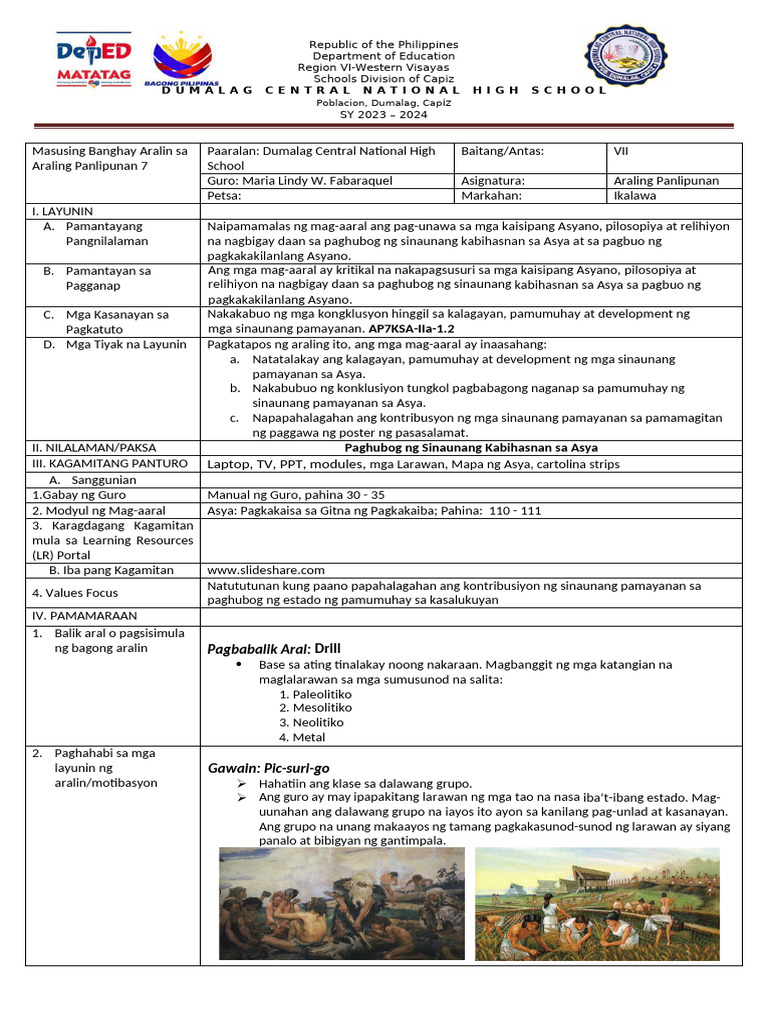 LP - AP7 Q2 M2 | PDF
