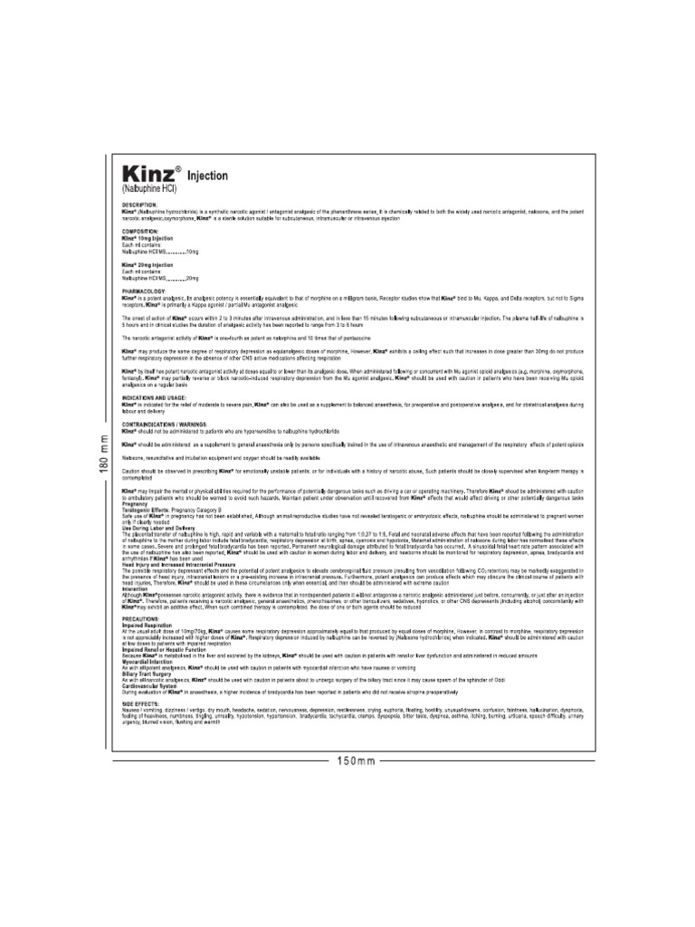 Kinz Injection Final Sanico | PDF